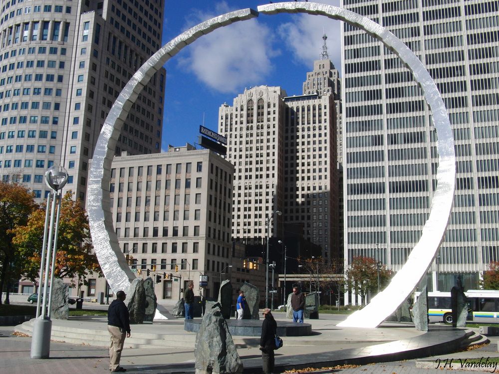 Stargate Detroit Foto & Bild | usa, kunst, architektur Bilder auf ...
