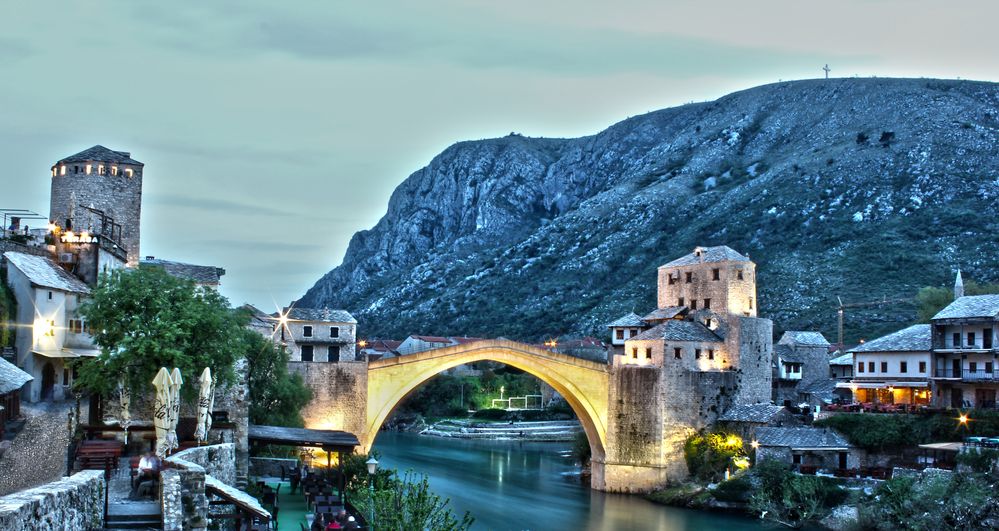 Stari most u Mostaru Foto & Bild | architektur, motive Bilder auf ...
