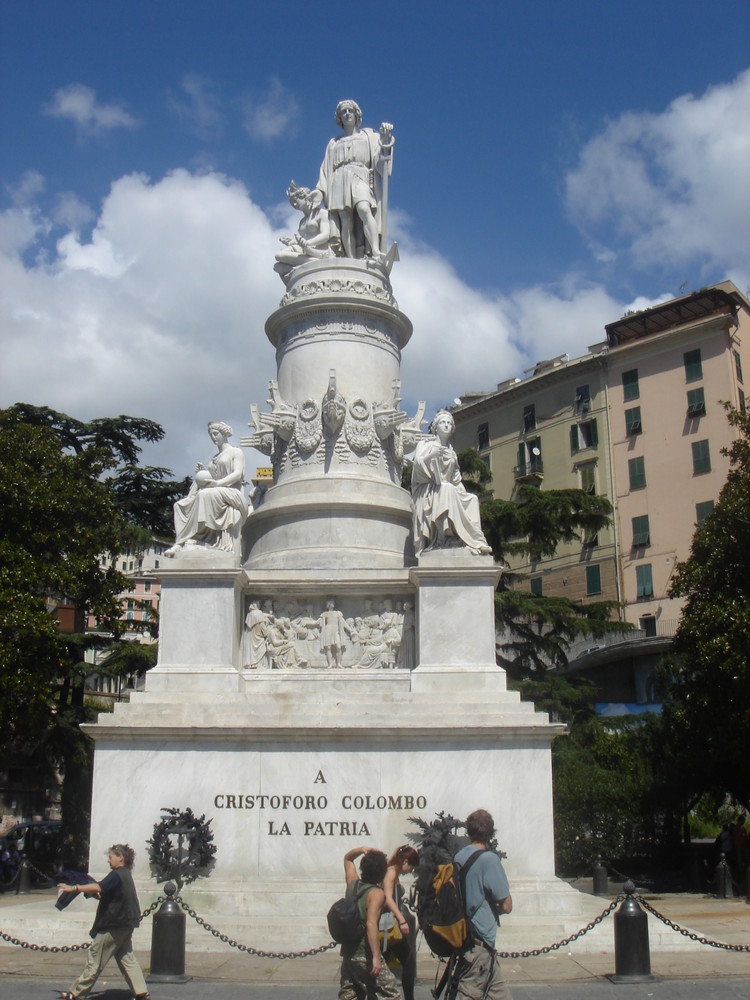 statua di cristoforo colombo (genova) photo & image | europe, italy ...