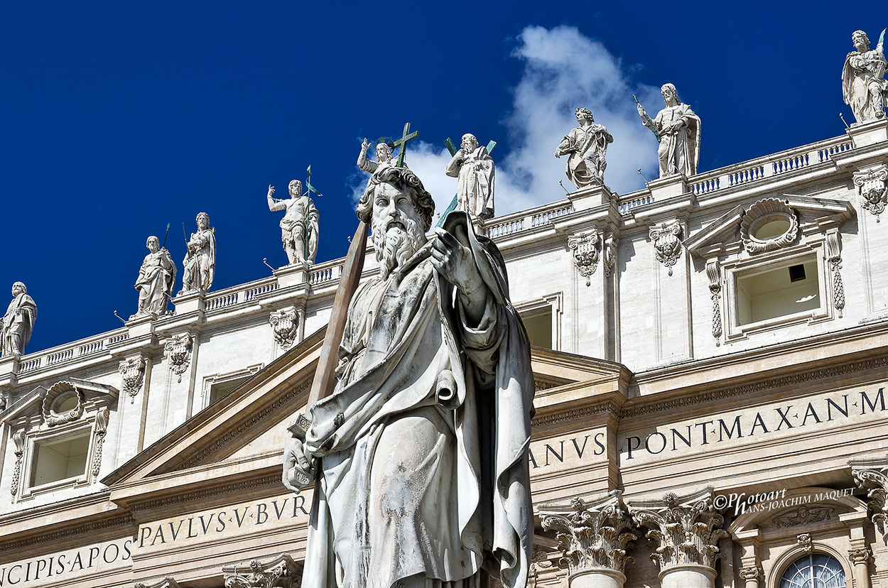 Statue Apostel Paulus.. Foto & Bild | rom Bilder auf fotocommunity