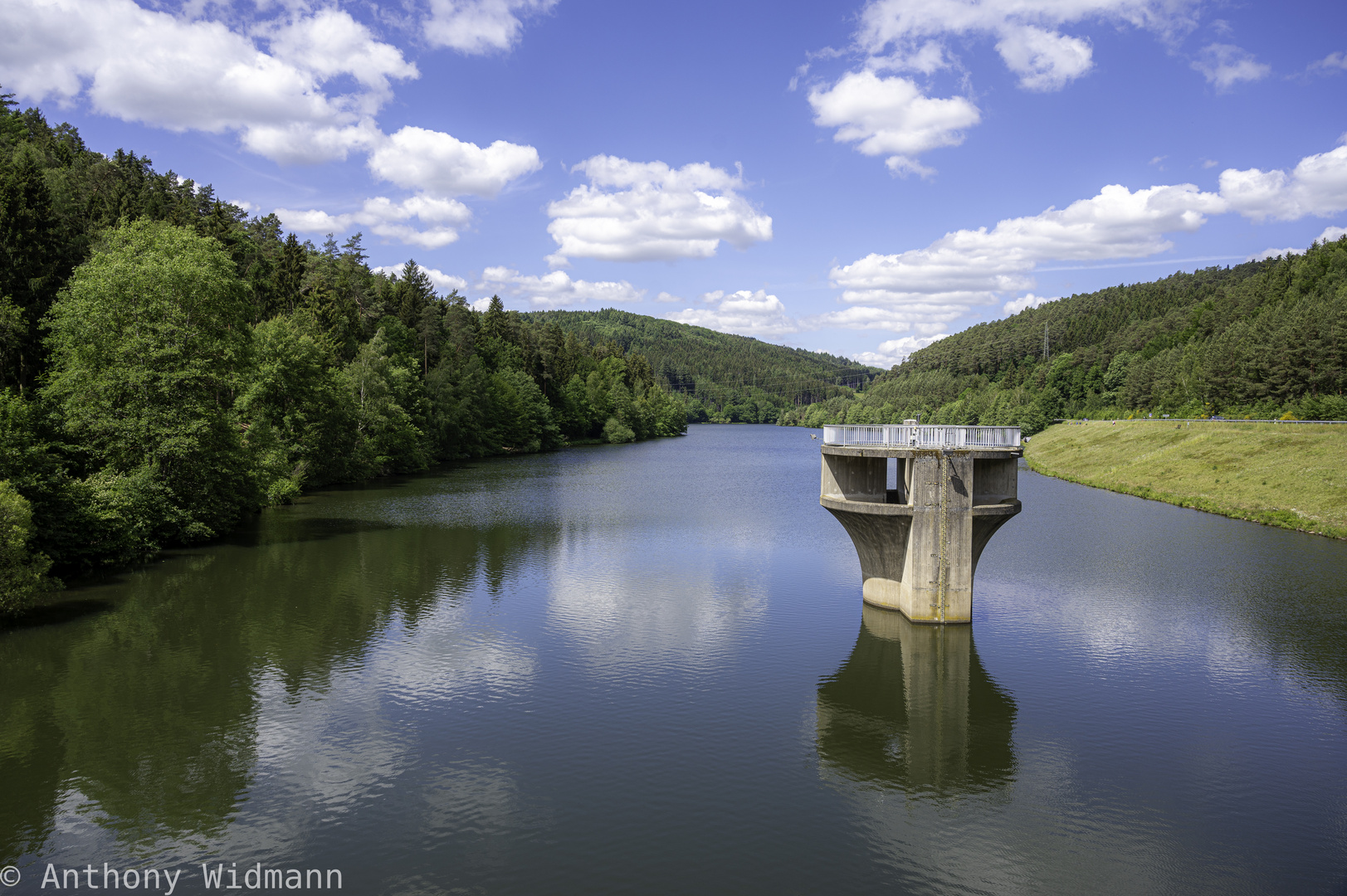Stausee Marbach (Odenwald) Foto & Bild | landschaft, bach, fluss & see ...