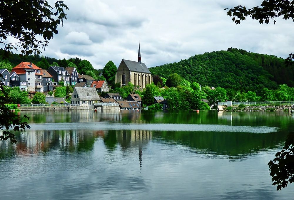 Stausee Wuppertal-Beyenburg Foto & Bild | world, deutschland, stausee ...