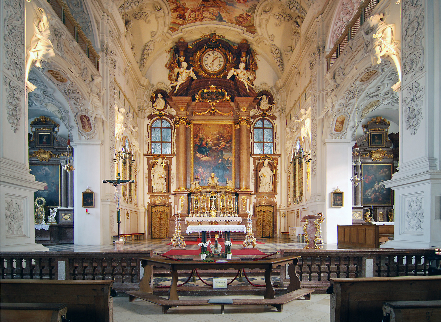 St.Benedikt (Benediktbeuern) Foto & Bild | architektur, sakralbauten, innenansichten kirchen ...