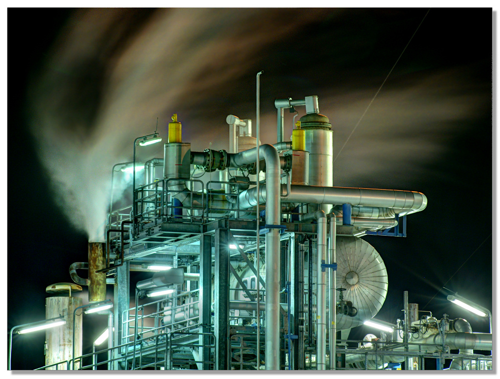 Steam Reformer Foto & Bild | world, nacht, hamburg Bilder auf fotocommunity