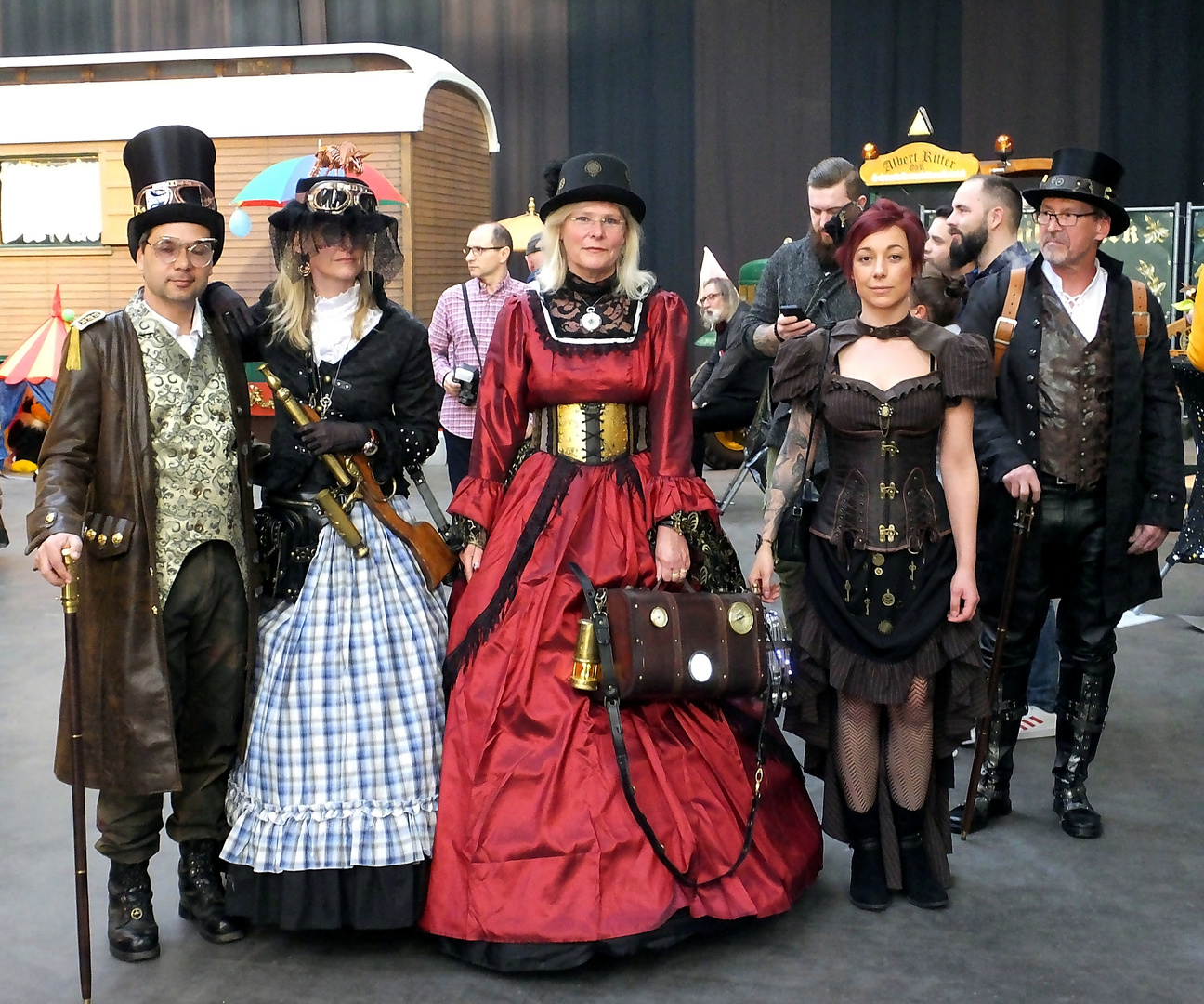 Steampunk Gruppe Foto & Bild | steampunk, gruppe, fashion Bilder auf ...