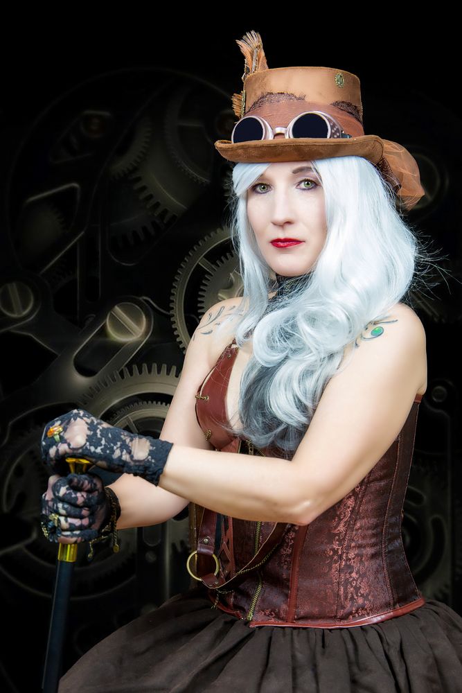 Steampunk Lady Foto & Bild | studio, indoor, portrait Bilder auf ...