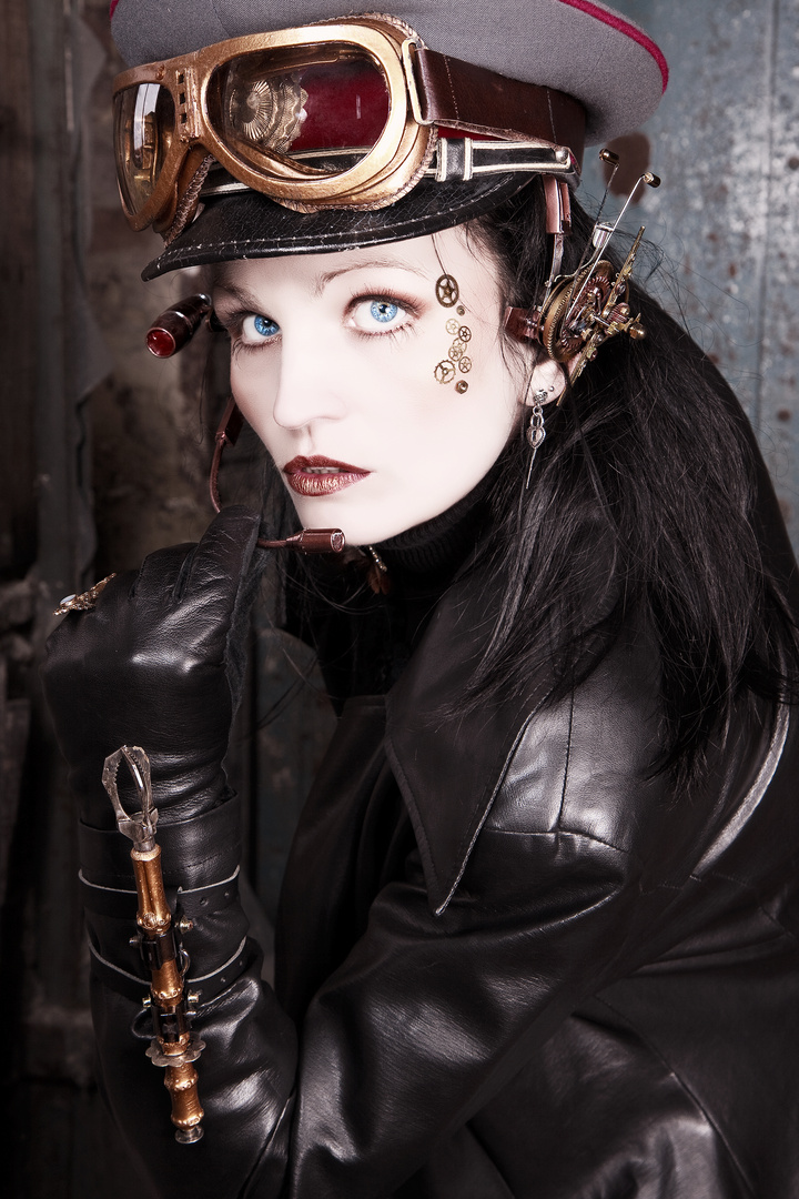 Steampunk-Portrait Foto & Bild | szene, steampunk retrofuturismus ...