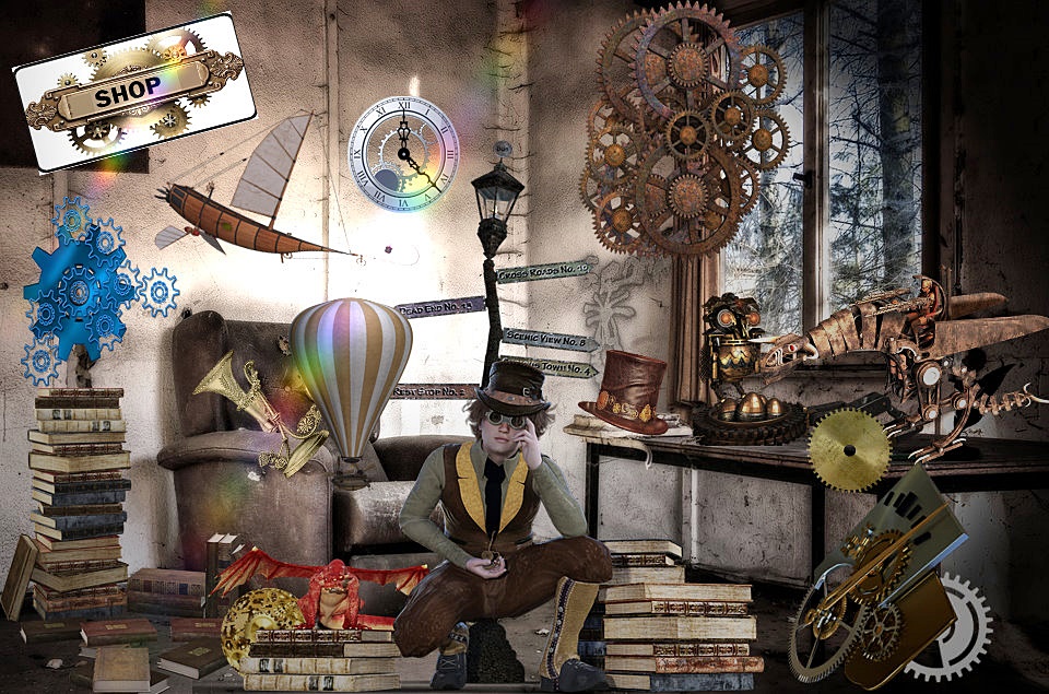 Steampunk - Shop Foto & Bild | digiart challenge, 144 - steampunk ...
