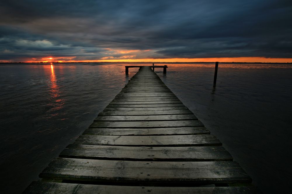 Steg in Dangast Foto & Bild | landschaft, meer & strand, nordsee Bilder ...