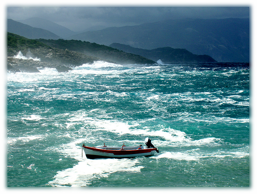 Steife Brise Foto & Bild | europe, greece, ionic islands Bilder auf ...