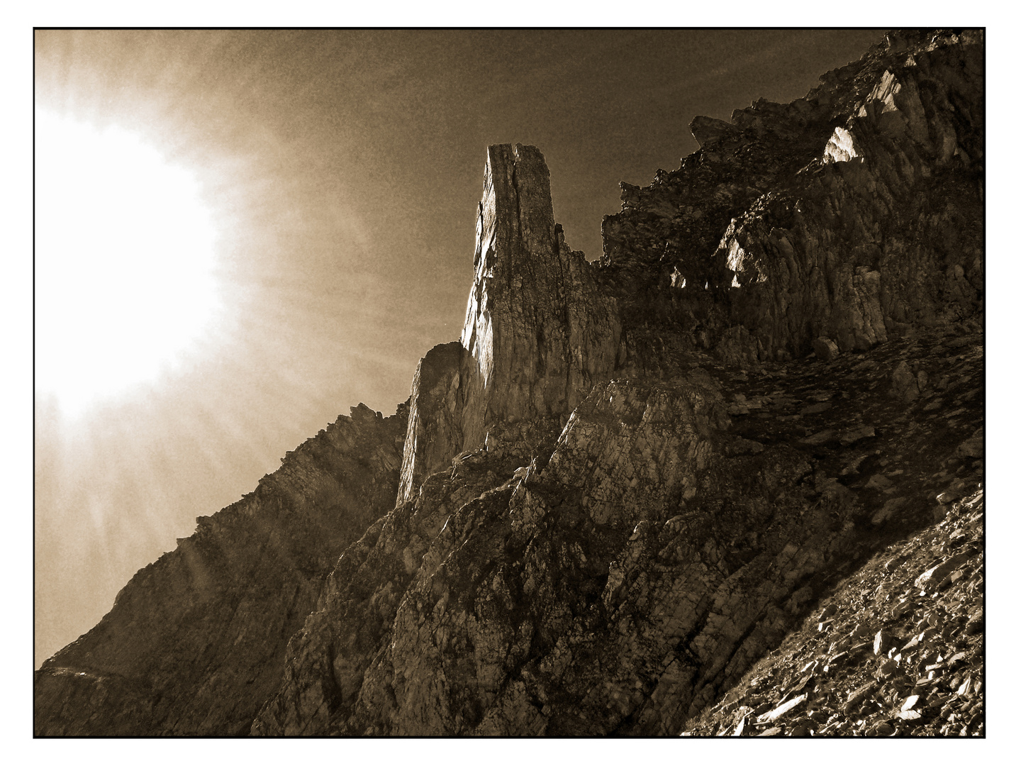 Steiler Zahn Foto & Bild | landschaft, berge, gipfel und grate Bilder ...