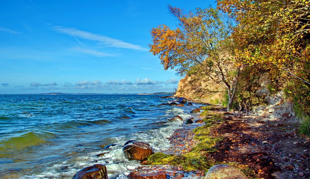 Steilufer Foto & Bild | landschaft, jahreszeiten, herbst Bilder auf fotocommunity