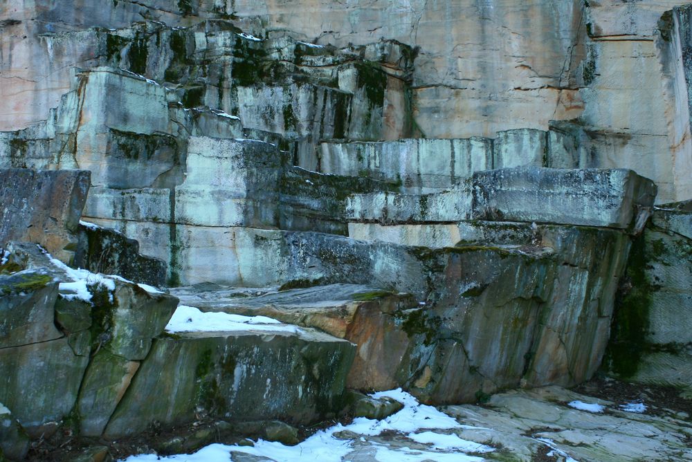 Steinbruch Foto & Bild | landschaft, lebensräume, allerei Bilder auf ...