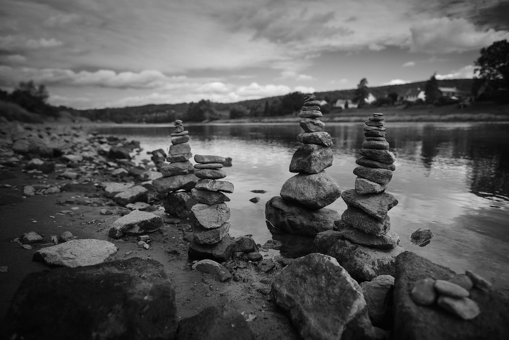 Steine Foto & Bild | landschaft, bach, fluss & see, natur Bilder auf ...