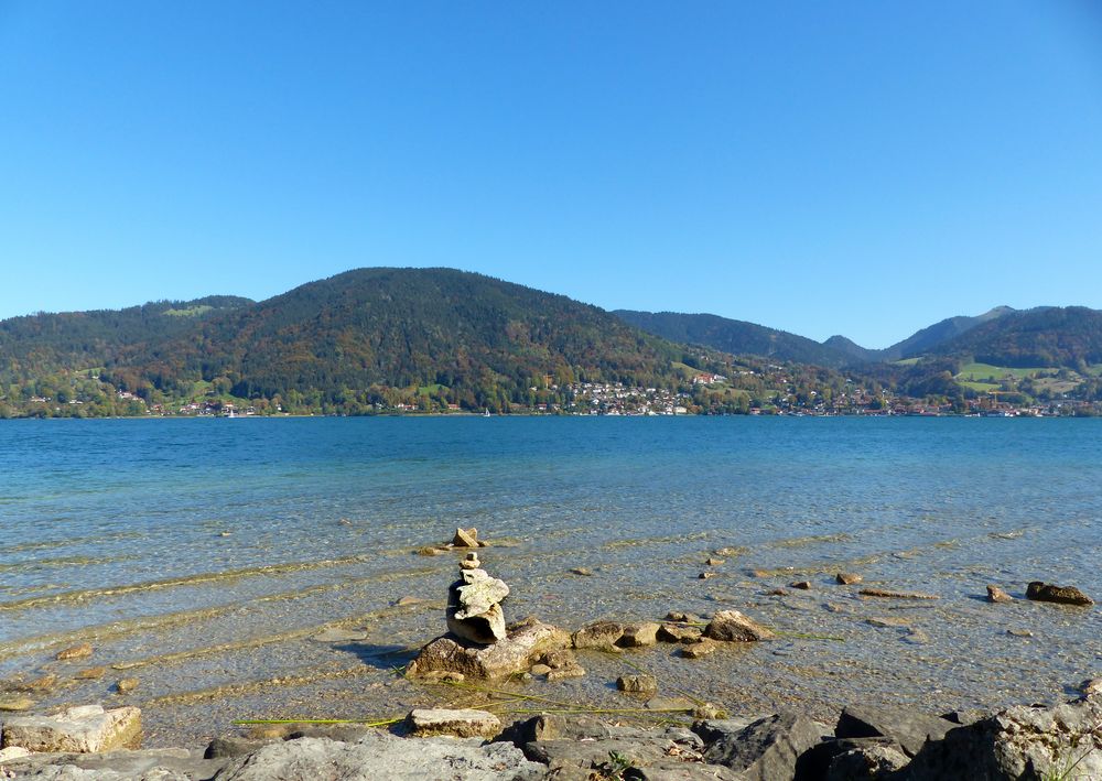 Steine am Ufer Foto & Bild | deutschland, europe, bayern Bilder auf ...