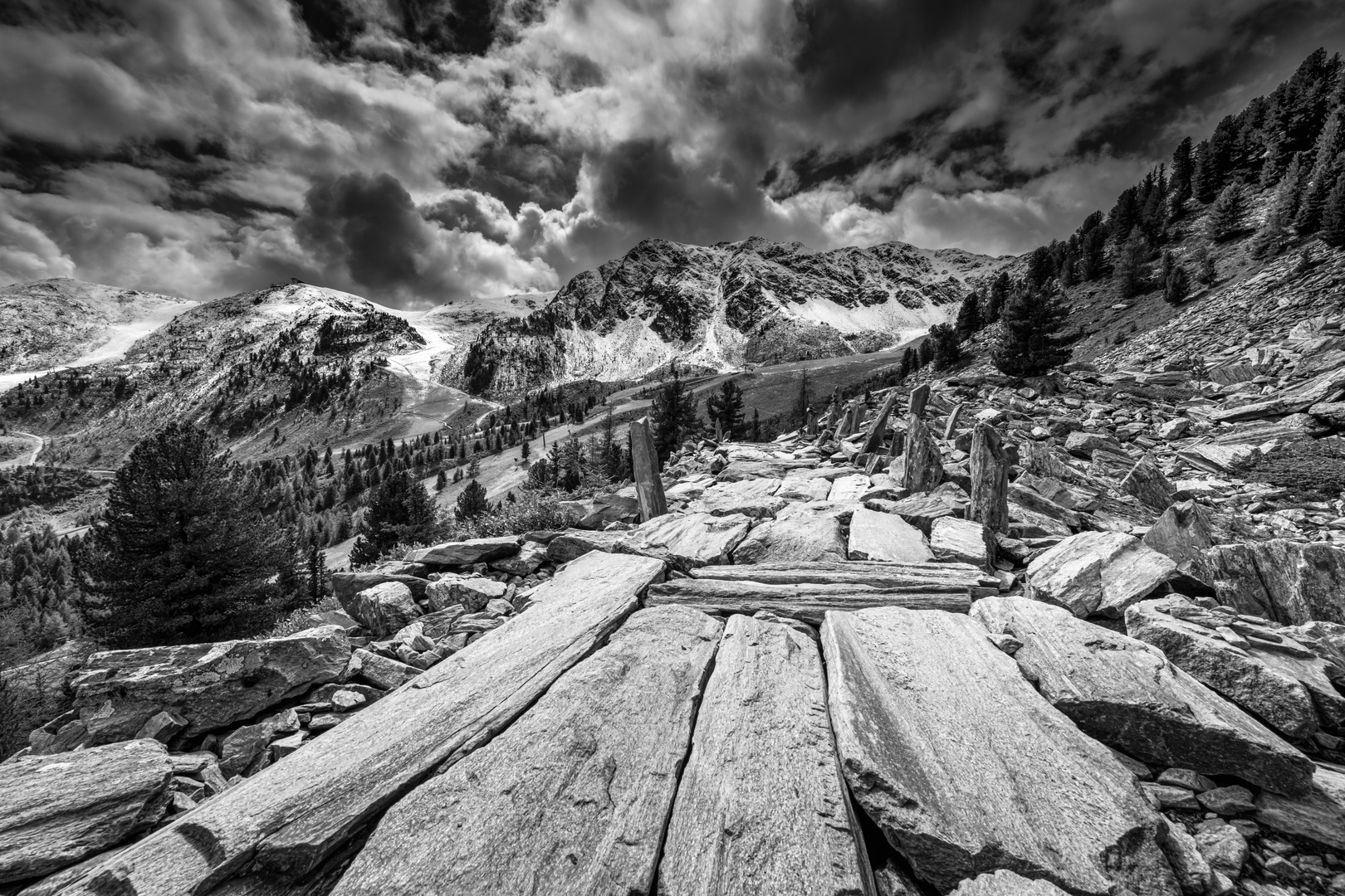 Steiniger Weg.. Foto & Bild | spezial, wolken, landschaft Bilder auf ...