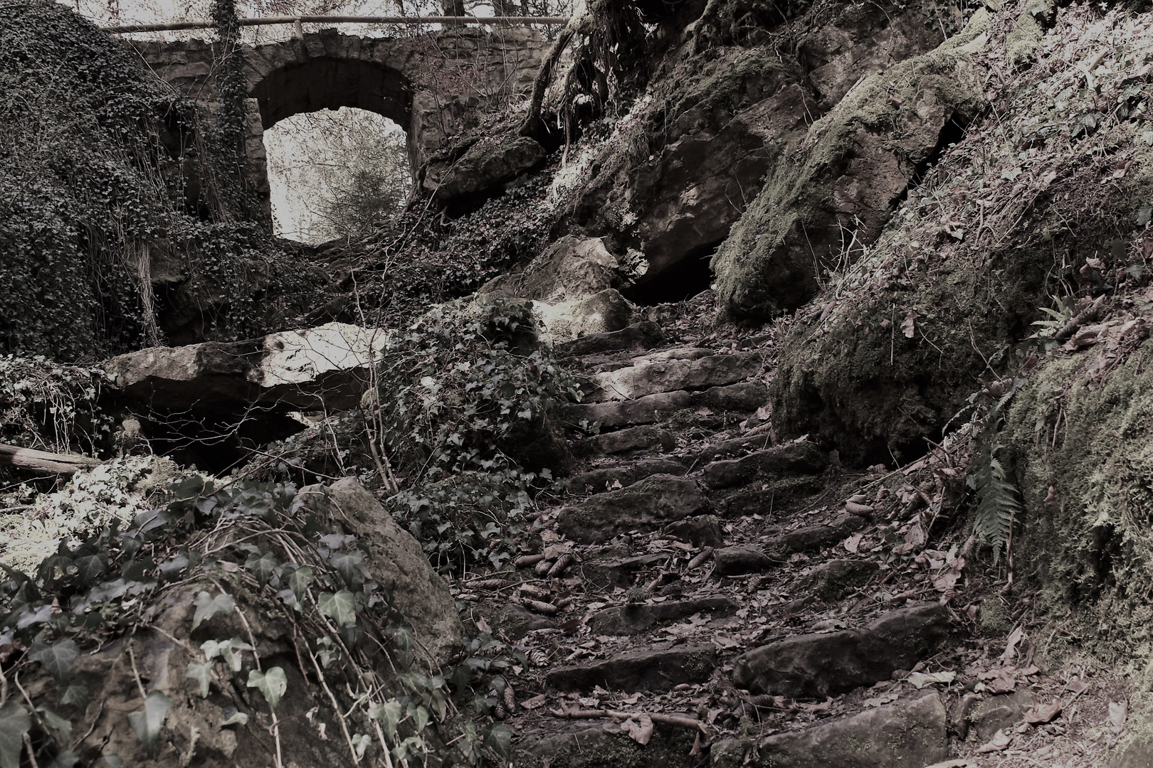 steiniger Weg zum Ziel Foto & Bild | brücke, deutschland, römerbrücke ...