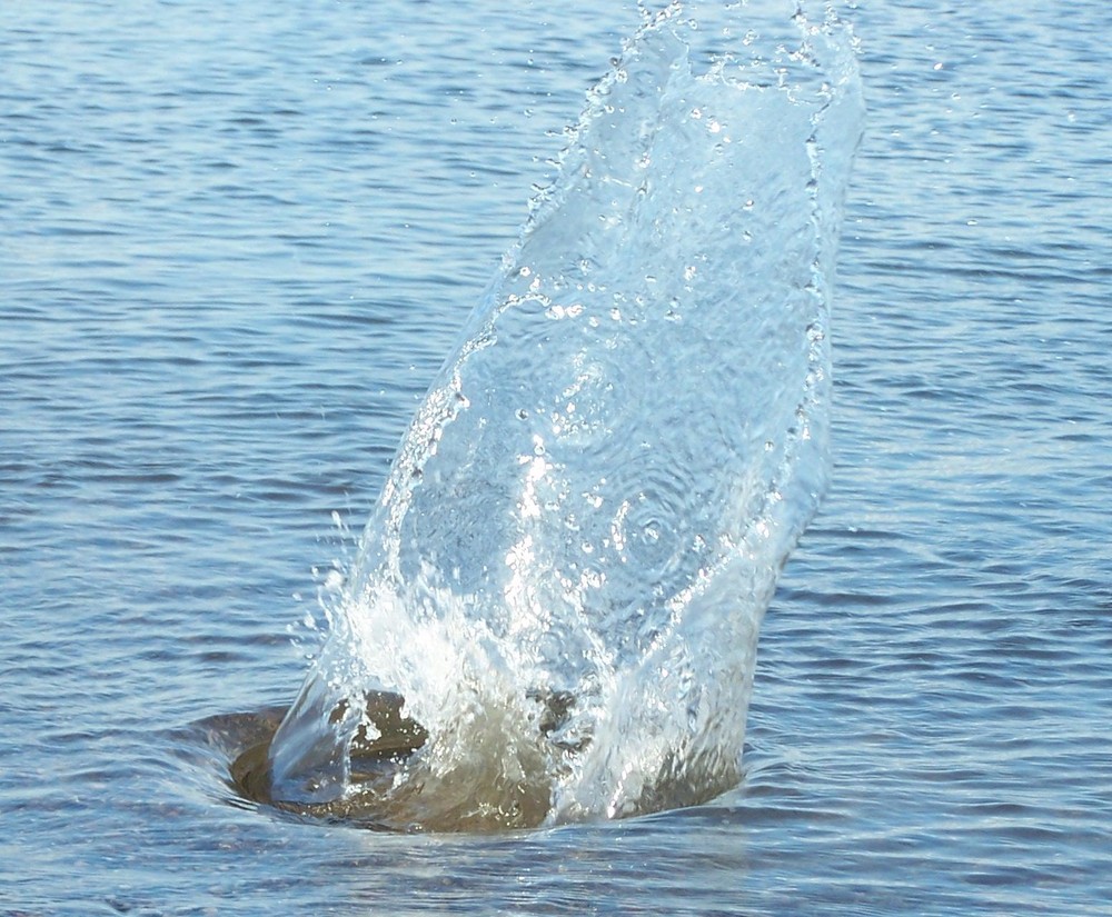 Steinwurf Foto & Bild | sonstiges, wasser im detail, natur Bilder auf fotocommunity