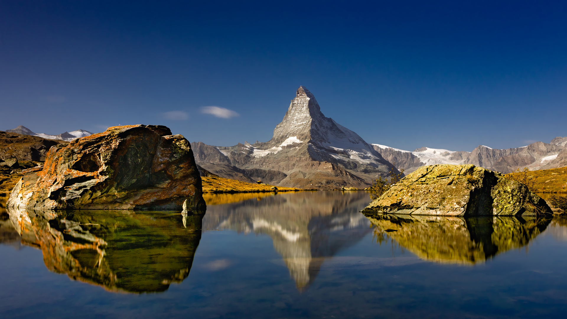 Stellisee mit Matterhorn Foto & Bild | natur, schweiz, landschaft ...