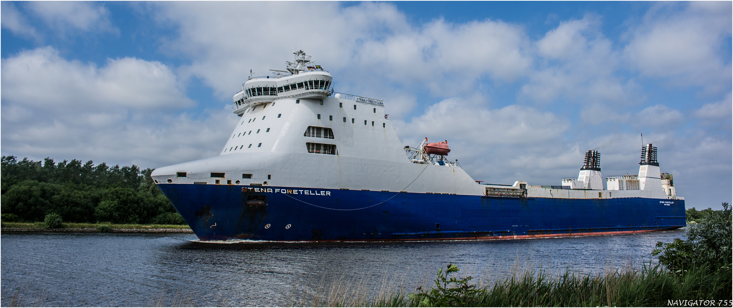 STENA FORETELLER / RoRo/Cntainer Carrier / NOK / Germany Foto & Bild ...