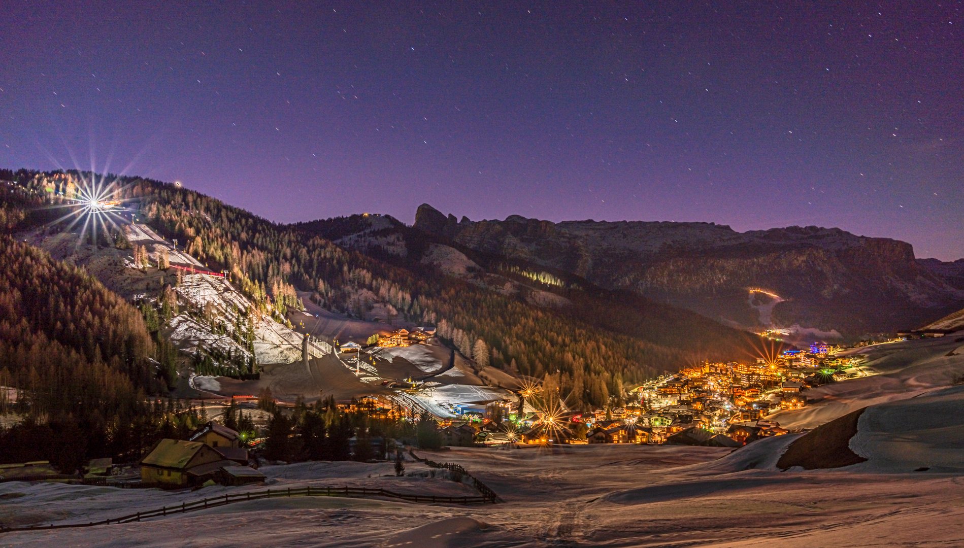 Sternenhimmel Foto & Bild | winter, schnee, nacht Bilder auf fotocommunity