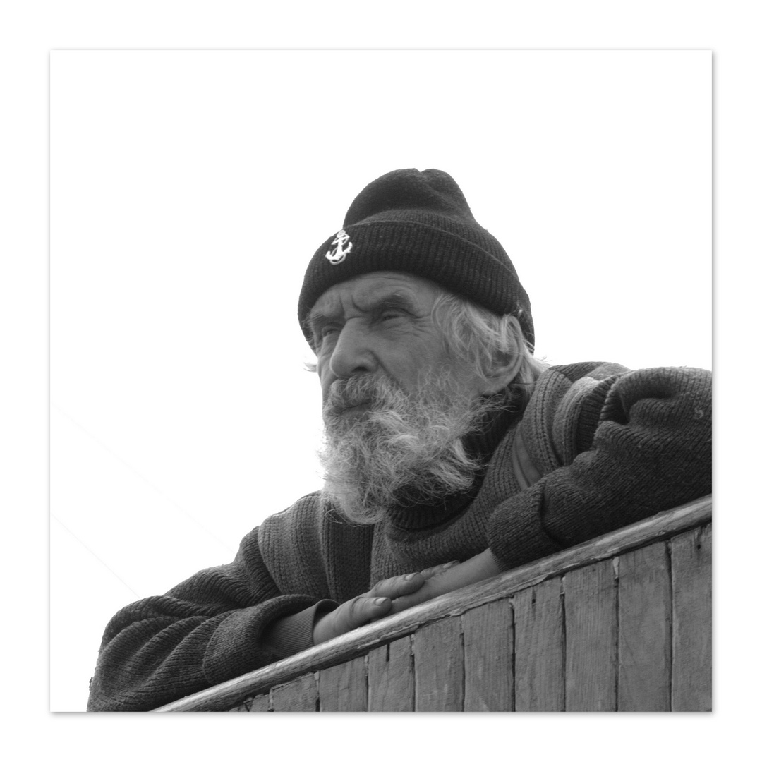 Steuermann der 4-Mast Bark SEDOV Alexander Konstantinovitch Michajlov ...