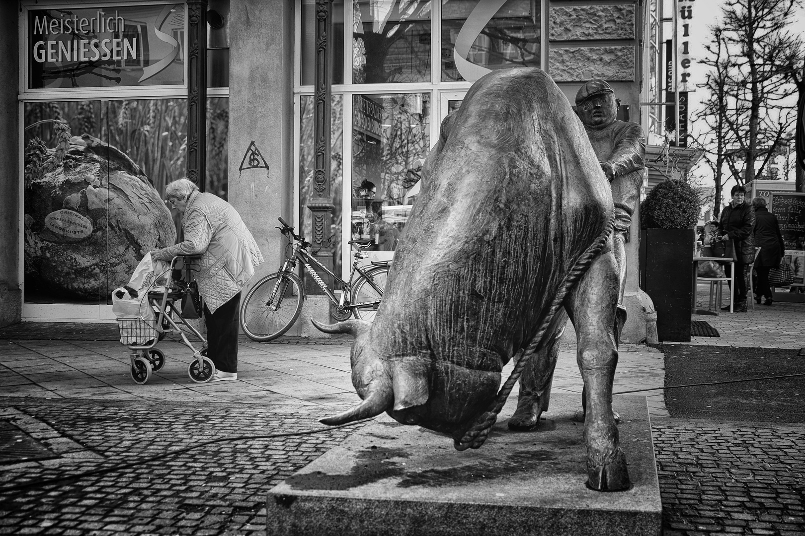 Stier und Mann Foto & Bild | deutschland, europe, baden- württemberg ...