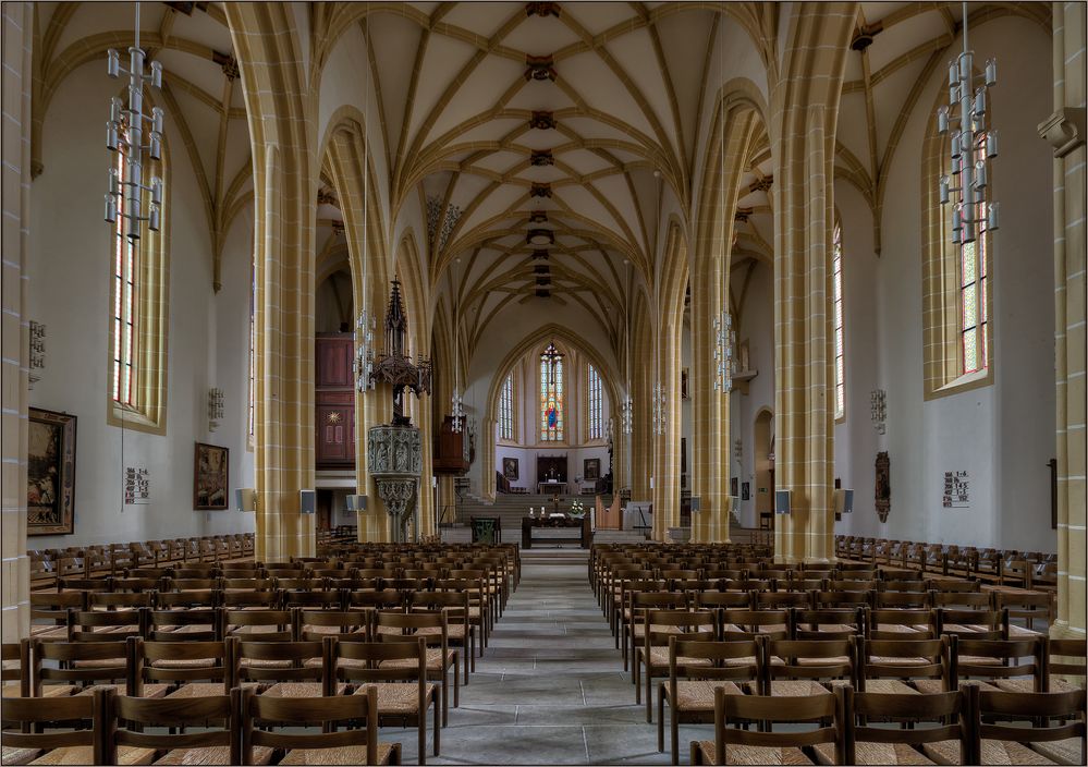 -STIFTSKIRCHE HERRENBERG- Foto & Bild | architektur, sakralbauten, innenansichten kirchen Bilder ...