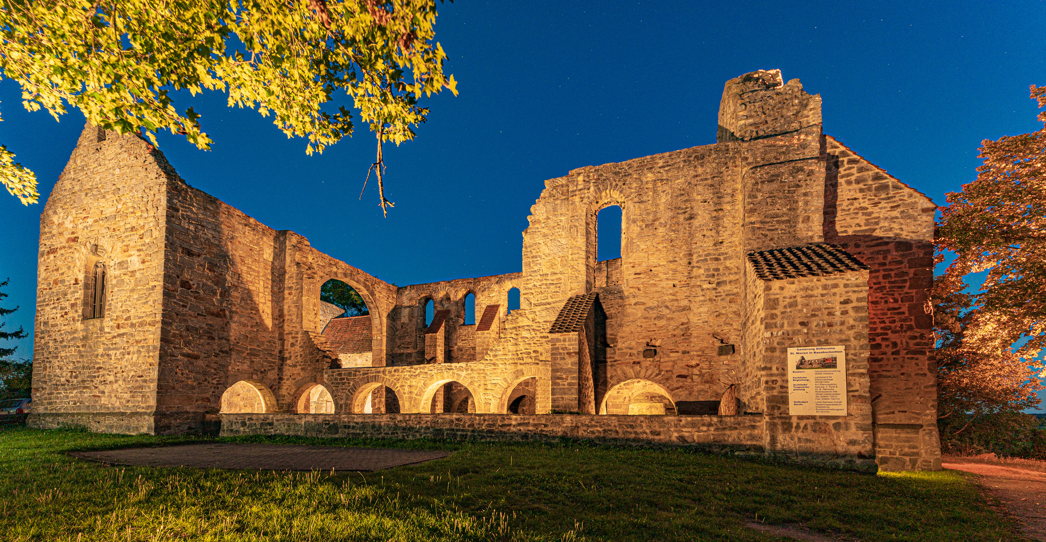 Stiftskirche Ruine Walbeck Foto & Bild | deutschland, europe, sachsen ...