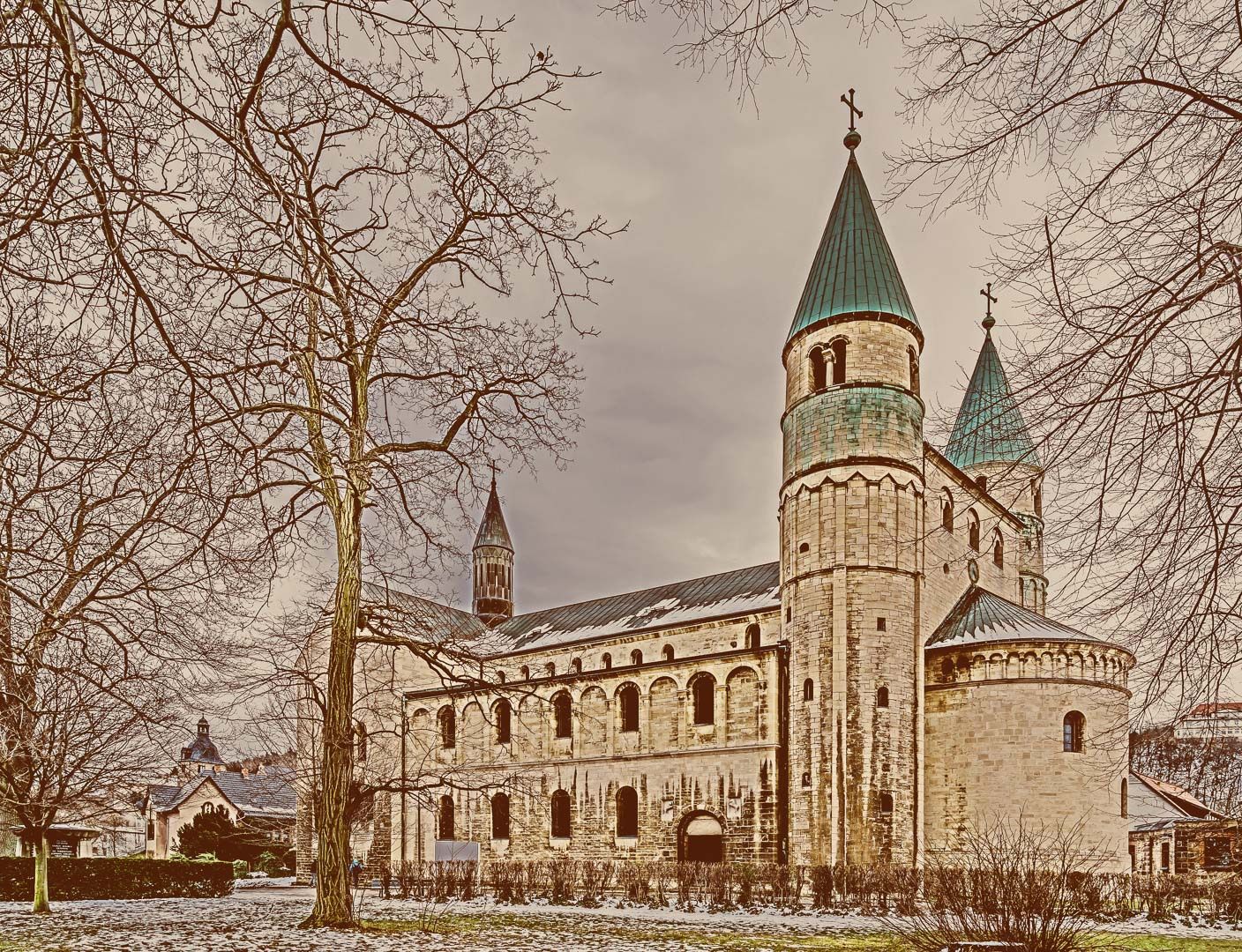 Stiftskirche St. Cyriakus Gernrode Foto & Bild | world, kirche ...