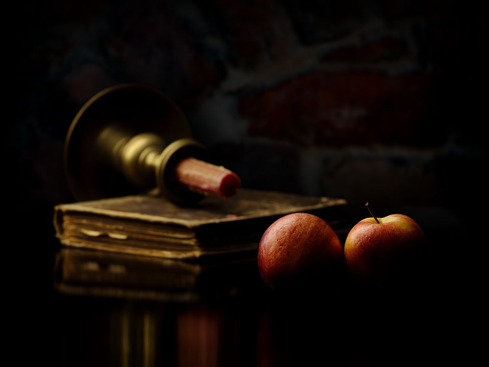 Stillleben mit Äpfeln Foto & Bild | alt, licht, apfel Bilder auf ...