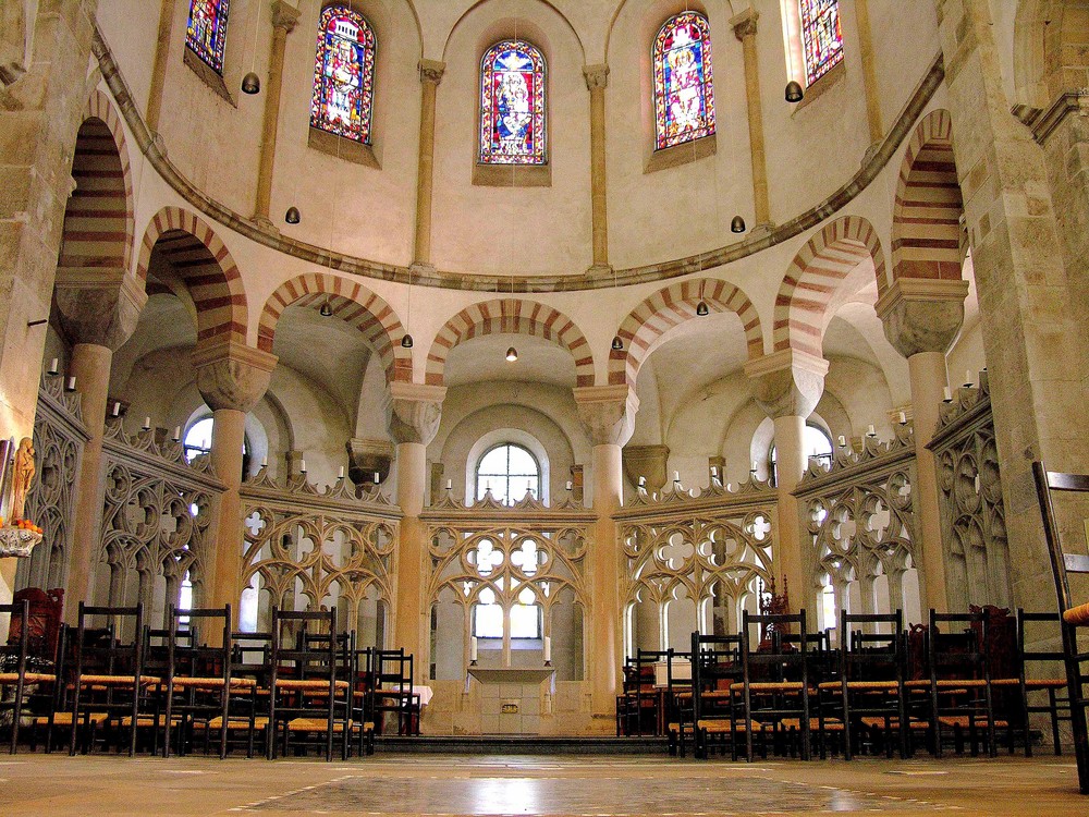 St.Maria im Kapitol zu Köln - Ansicht der Ostkonche Foto & Bild | architektur, sakralbauten ...