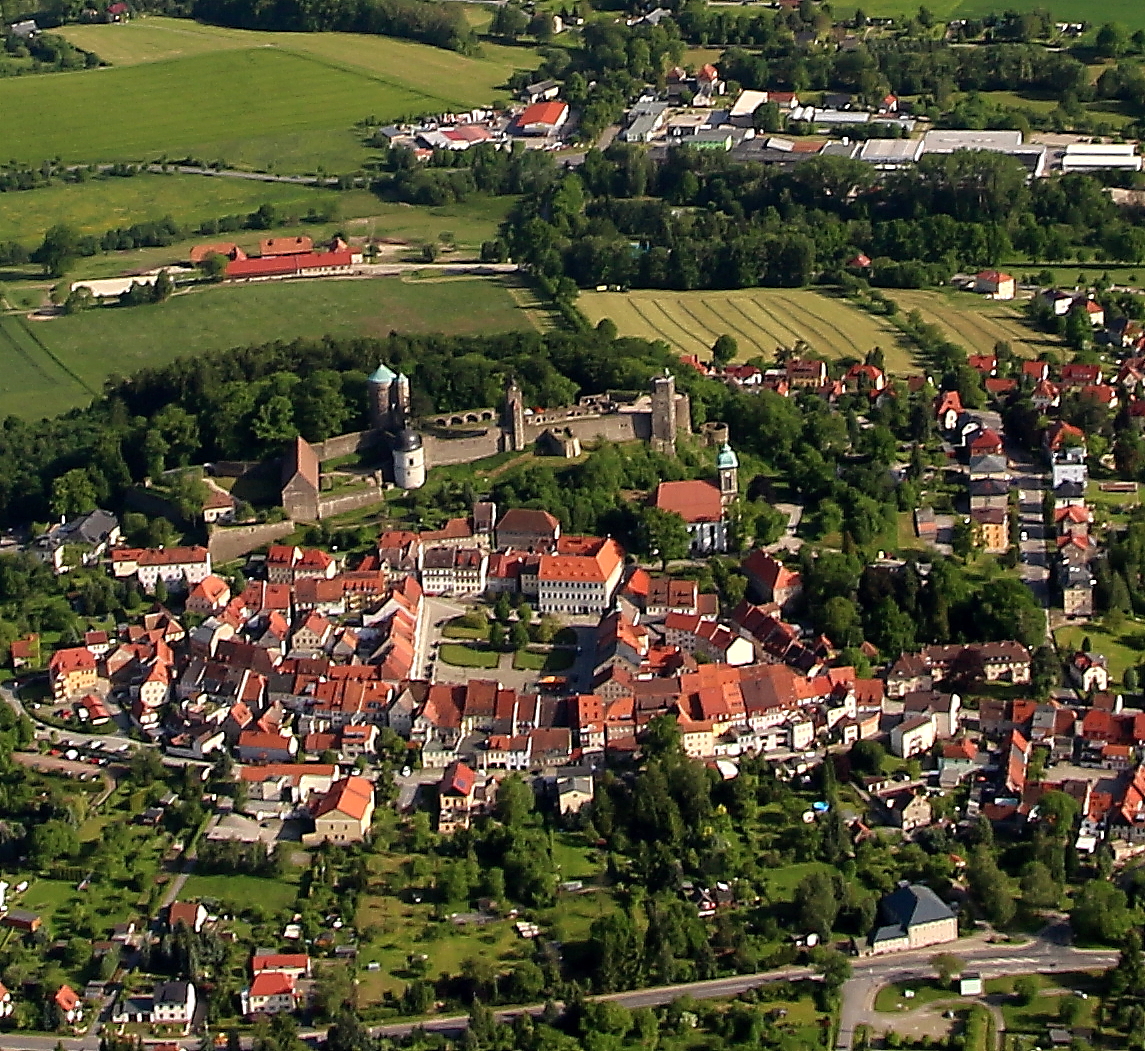 Stolpen von oben Foto & Bild | deutschland, europe, sachsen Bilder auf ...