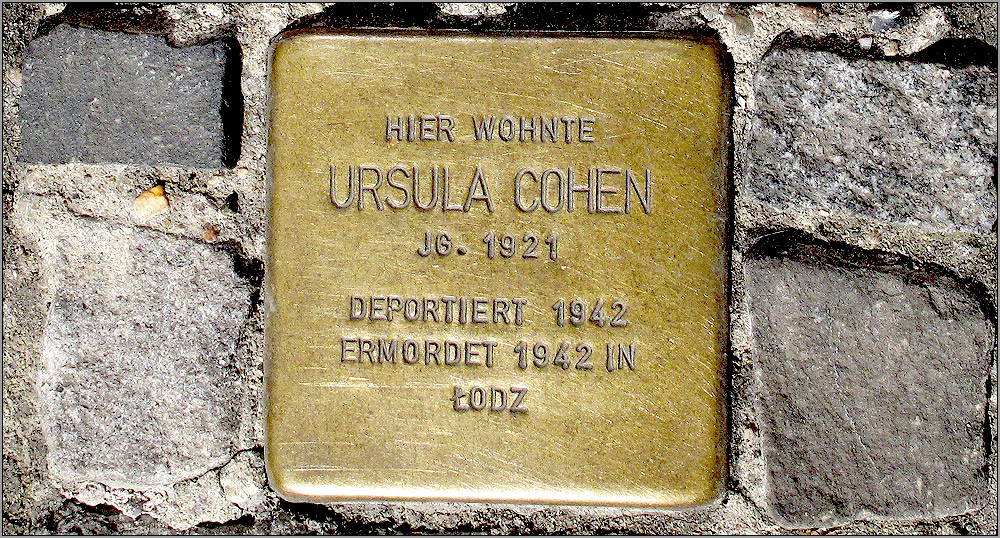 Stolperstein Foto & Bild | reportage dokumentation, (zeit-)geschichte ...
