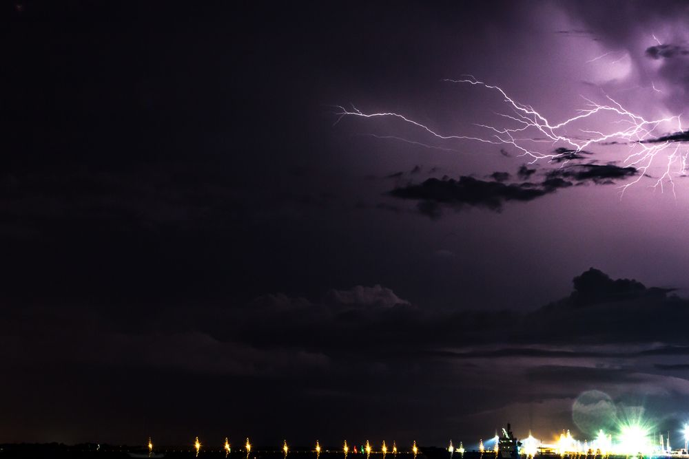 Stormy Night Foto & Bild | australia, world, hafen Bilder auf fotocommunity