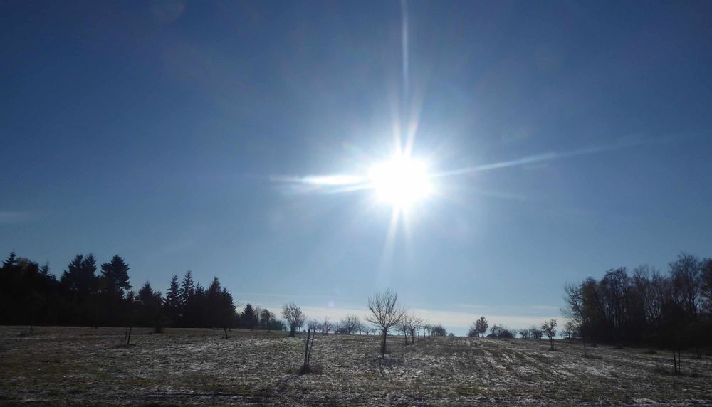 strahlender Sonnenschein Foto & Bild | landschaft, jahreszeiten, winter Bilder auf fotocommunity