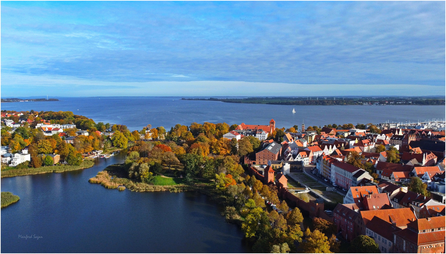 Stralsund - Blick auf den Strelasund... Foto & Bild | deutschland ...
