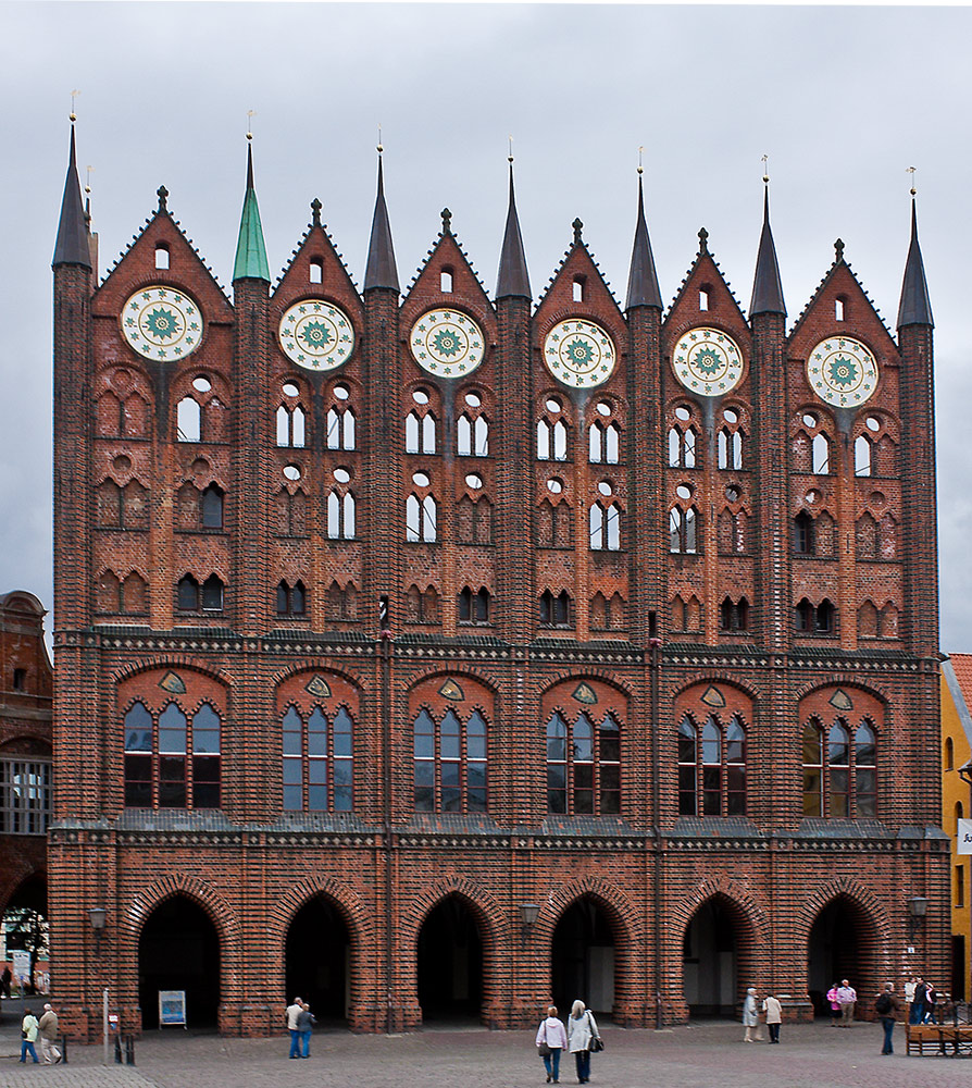 Stralsund Rathaus Foto & Bild | deutschland, europe, mecklenburg ...