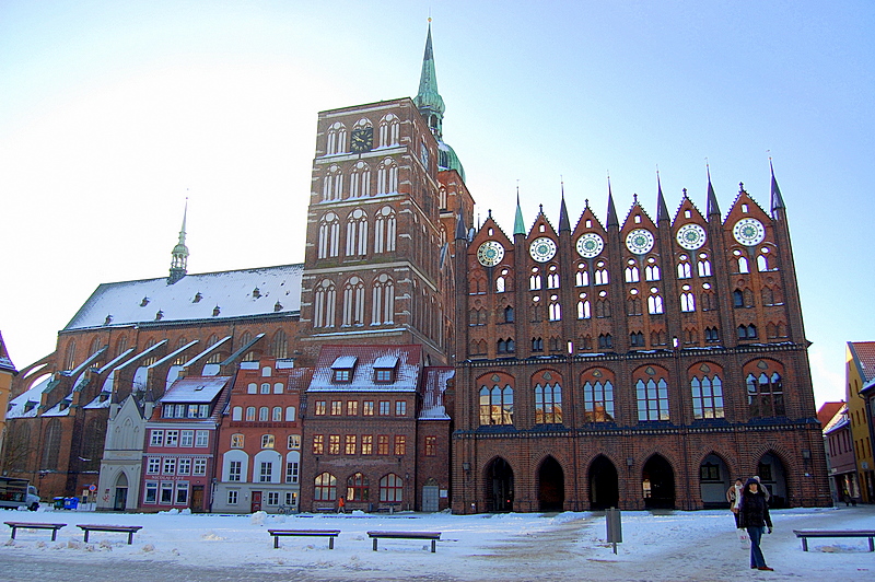 Stralsund Rathaus Foto & Bild | deutschland, europe, mecklenburg ...