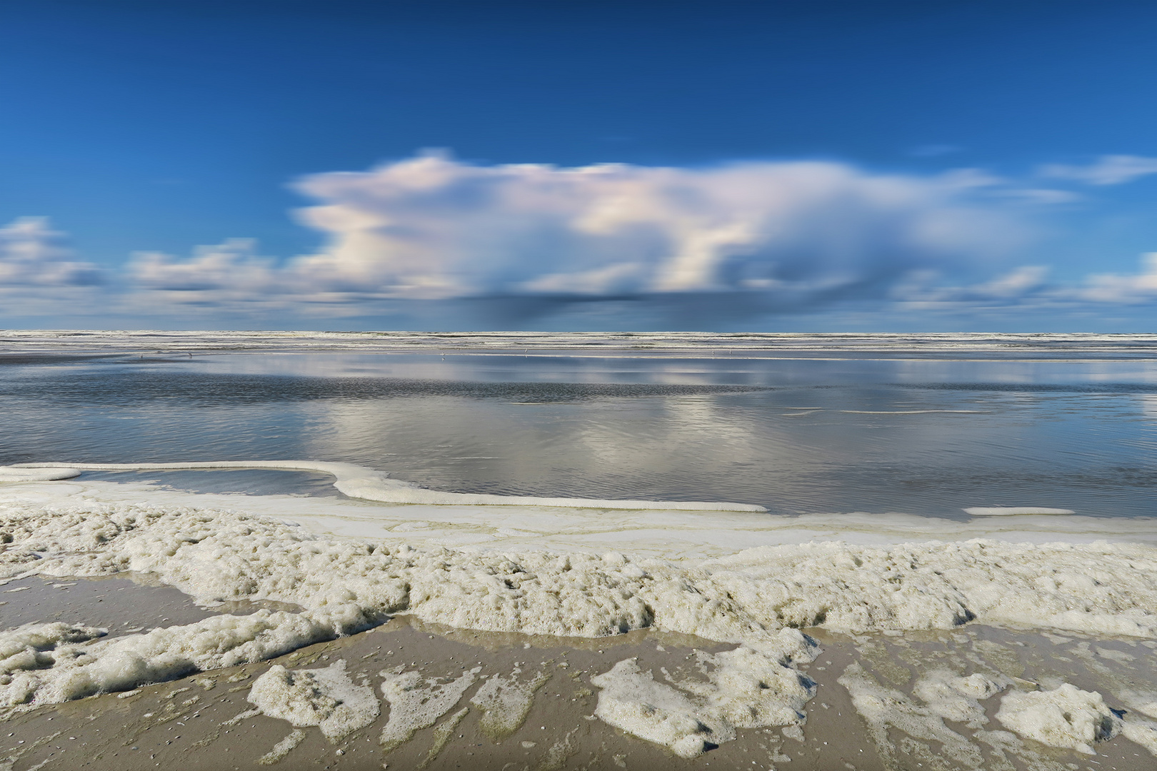 Strand auf Texel Foto & Bild | world, wolken, himmel Bilder auf ...