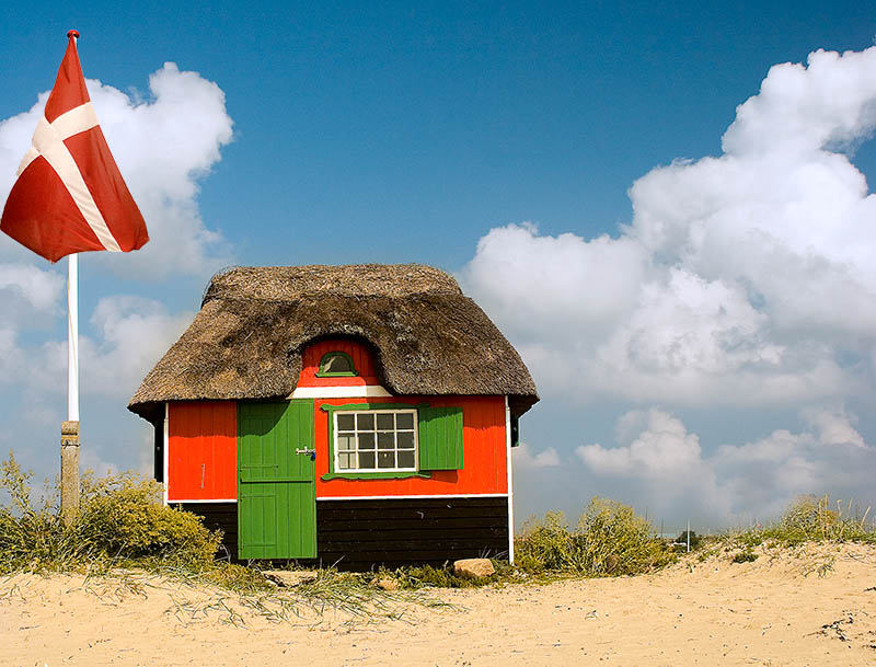 Strandhäuschen auf Ærø Foto & Bild | europe, scandinavia, denmark ...
