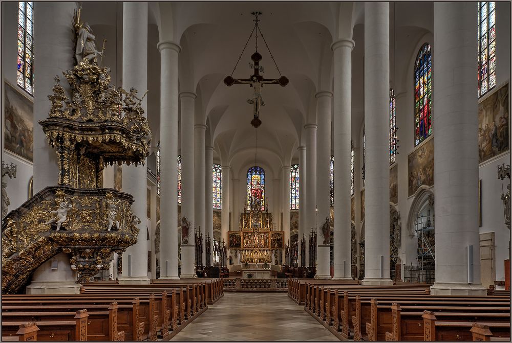 STRAUBING-BASILIKA ST. JAKOB Foto & Bild | architektur, sakralbauten, innenansichten kirchen ...