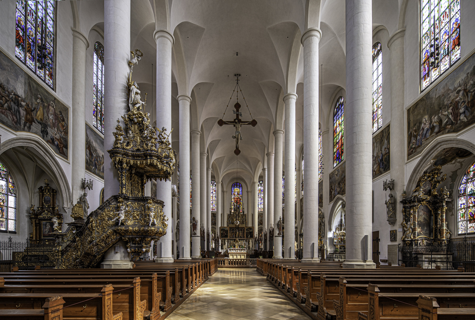 **Straubing- Basilika St. Jakob** Foto & Bild | architektur, sakralbauten, innenansichten ...