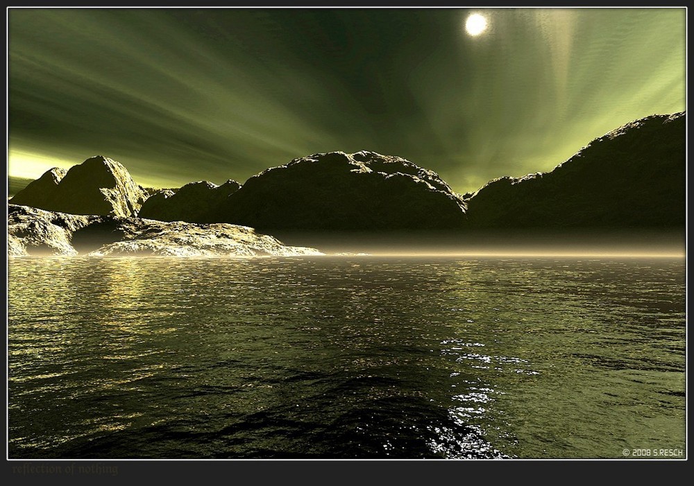 Streifen am Himmel Foto & Bild | rendering, landschaftsrendering, digiart Bilder auf fotocommunity