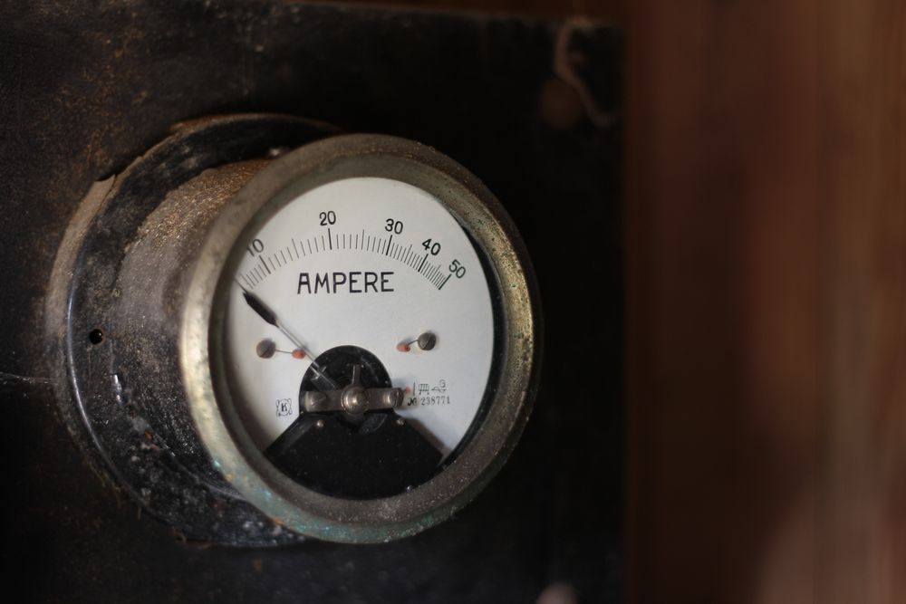 Strommessung von früher... Foto & Bild | industrie und technik ...