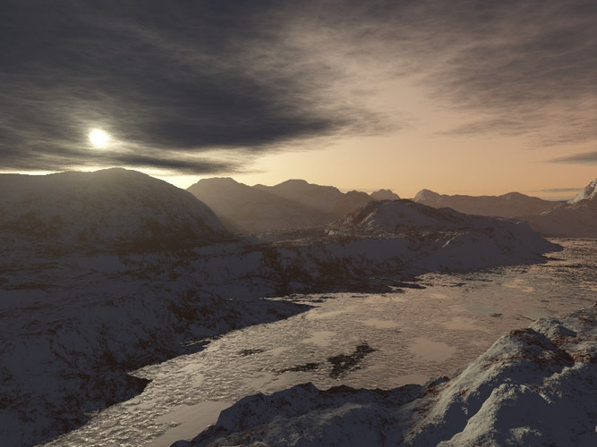 Stromschnellen Foto & Bild | rendering, digiart Bilder auf fotocommunity