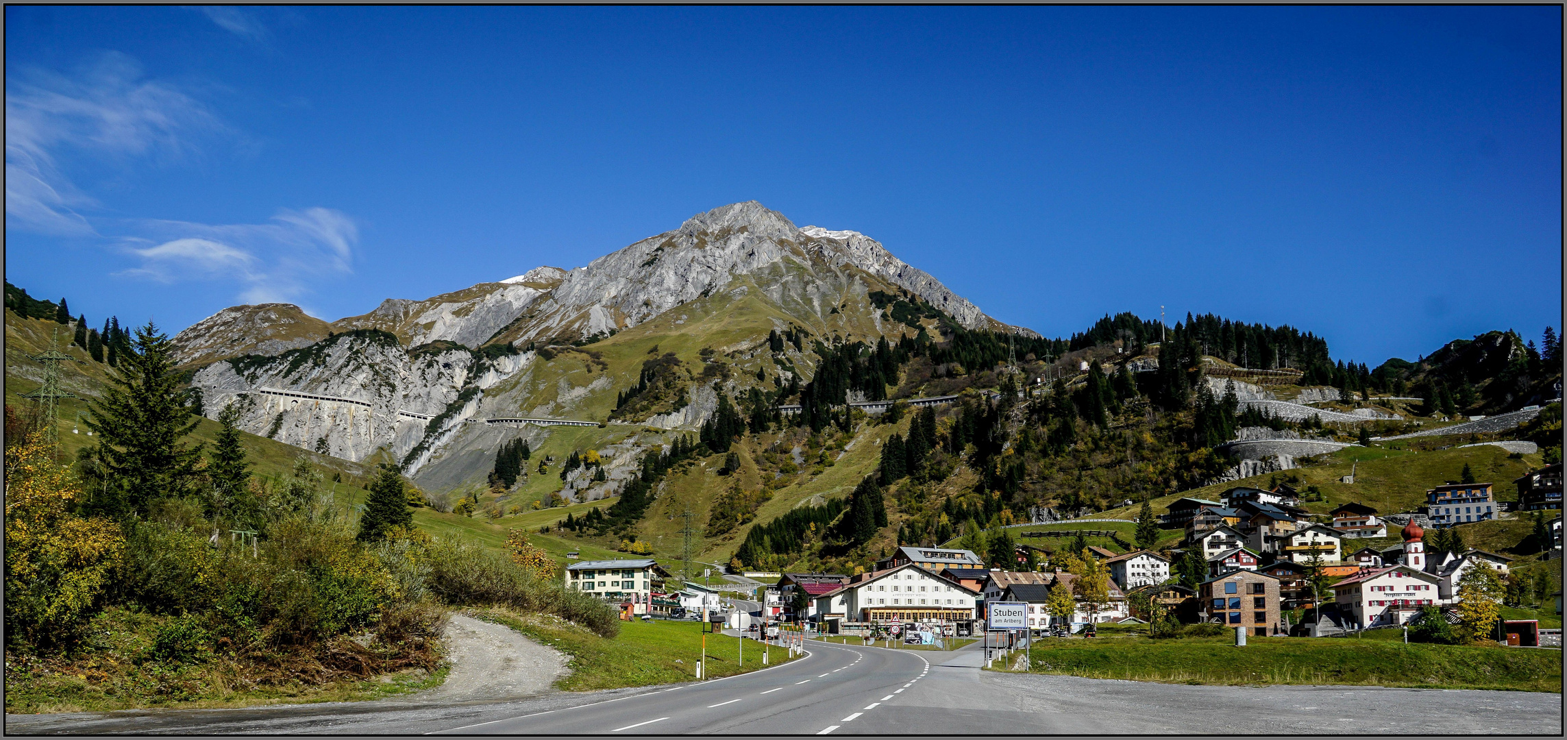Stuben am Arlberg Foto & Bild | strasse, natur, österreich Bilder auf ...
