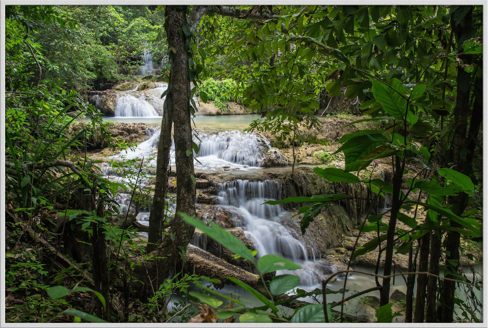 Stufenwasserfall Foto & Bild | landschaft, wasserfälle, bach, fluss ...