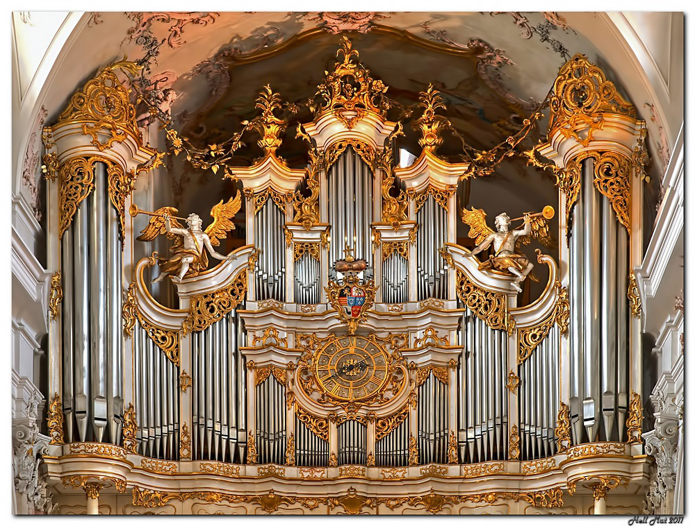 Stumm-Orgel Amorbach Foto & Bild | architektur, sakralbauten ...