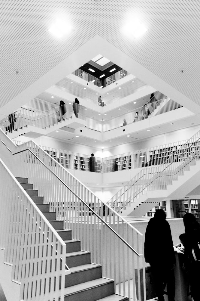 Stuttgart library Foto & Bild | architektur, motive Bilder auf ...